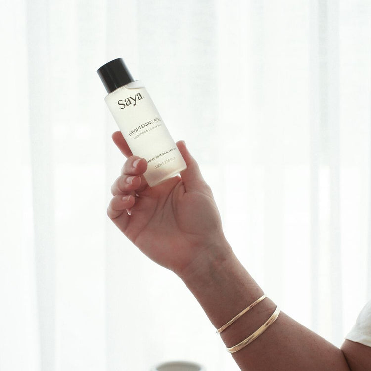 Behind the formulation of our Brightening Peel | Saya Skincare – Saya®